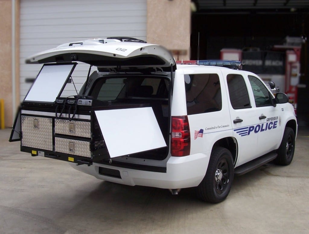 Police Slide Out Truck Bed Storage | Extendobed