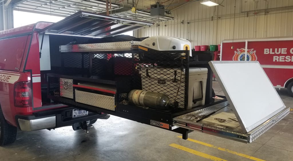 Blue Grass FD Command Center | Fire Units | Extendobed®