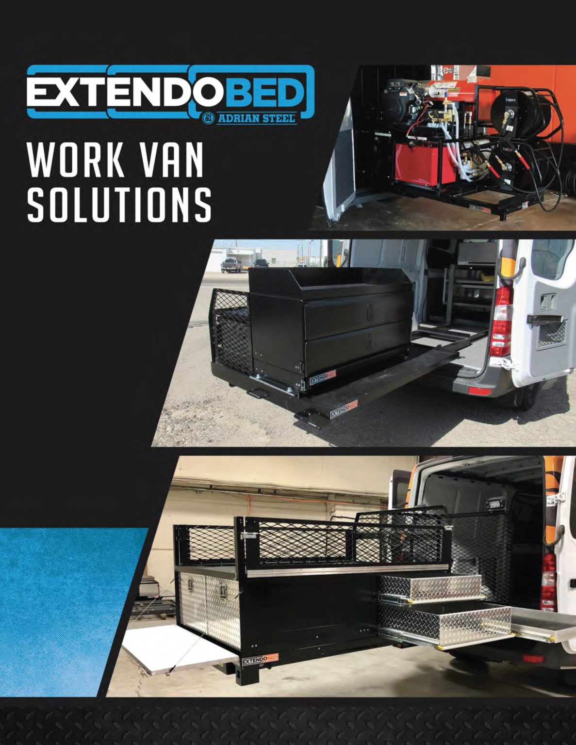 Sliding Trunk Trays for Industrial Service Trucks